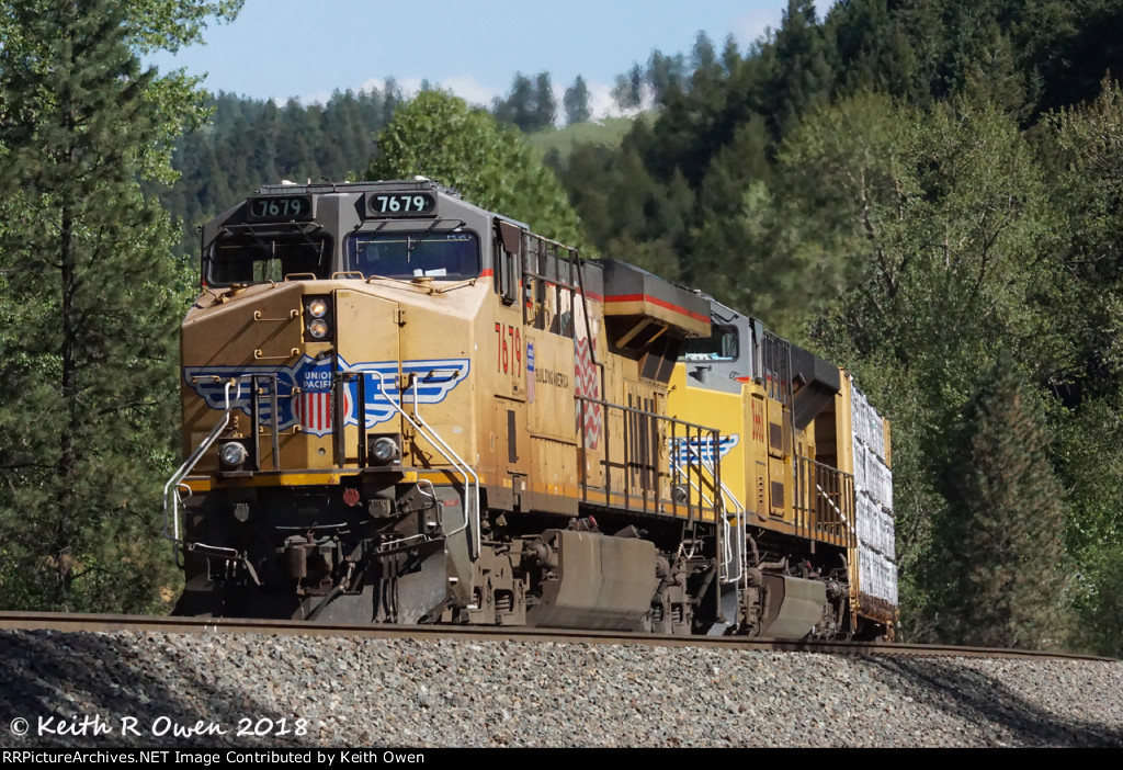 DPU on an Eastbound Manifest